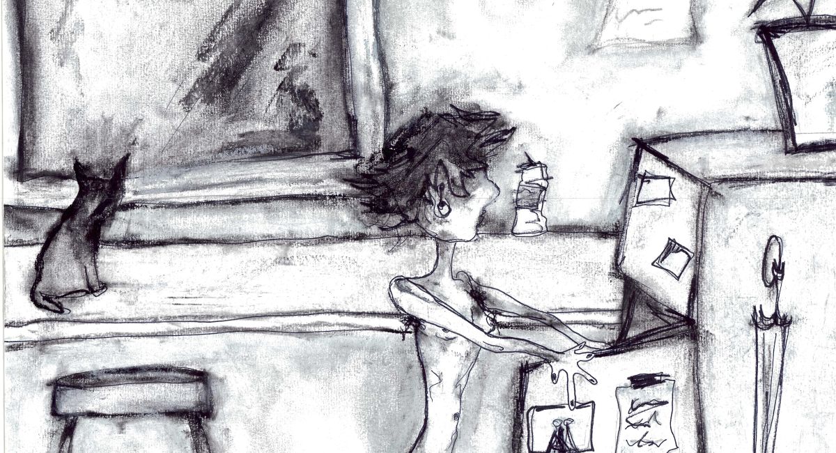 I am Home Alone, I Eat Dinner at Midnight - UTS Vertigo